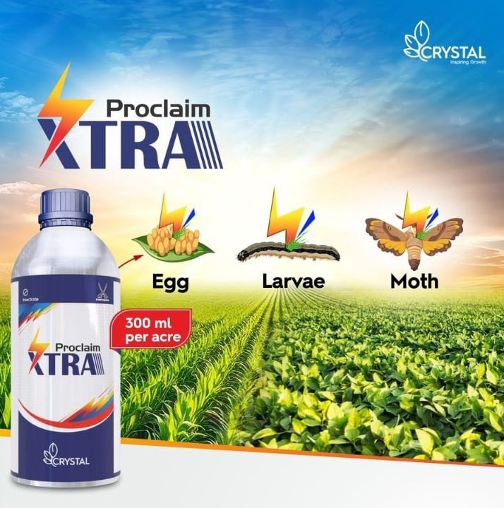 Crystal Crop Protection Launches PROCLAIM XTRA, an Advance Insecticide ...