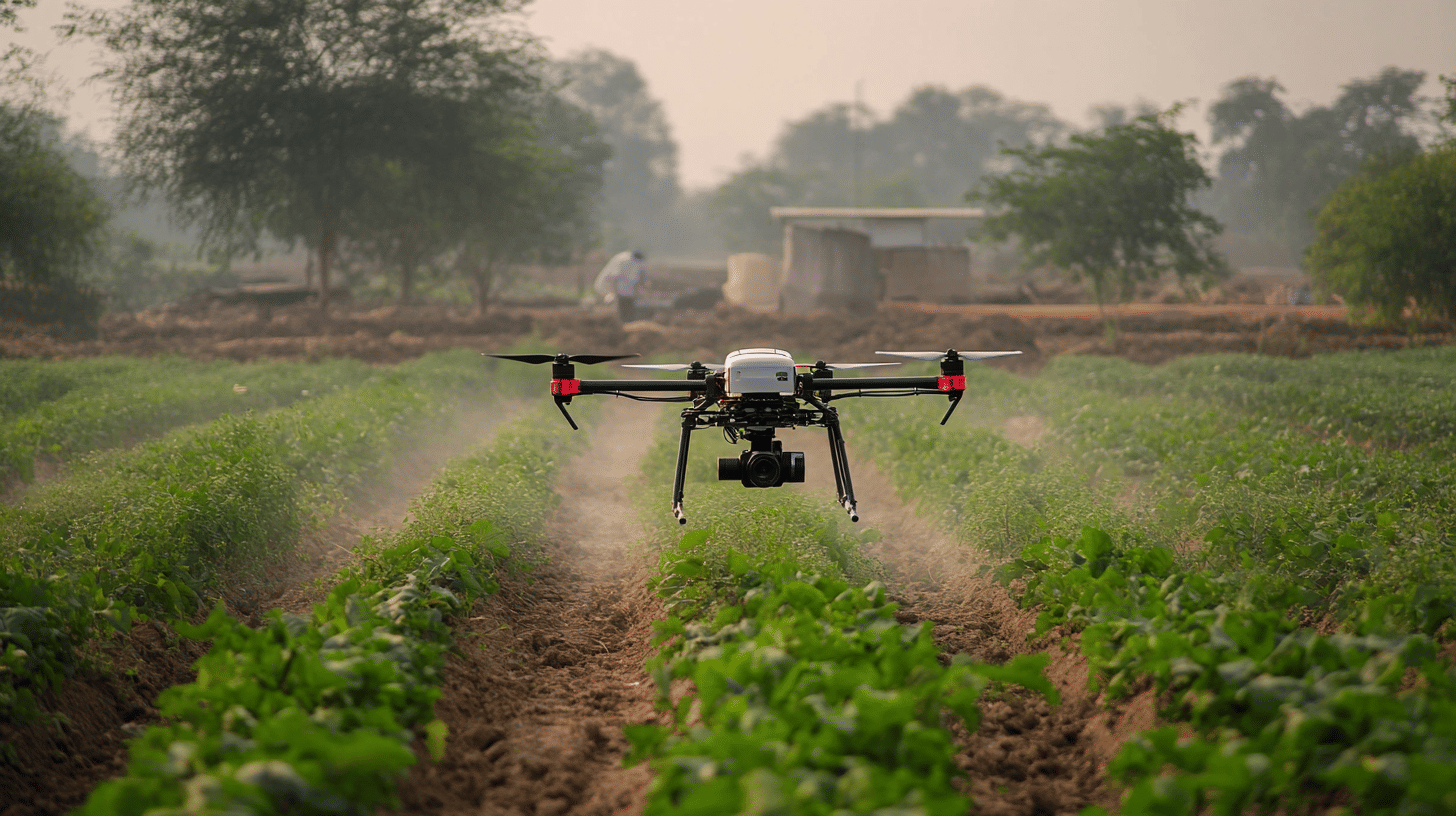 Agriculture Drones are the New Frontiers in Indian Agriculture