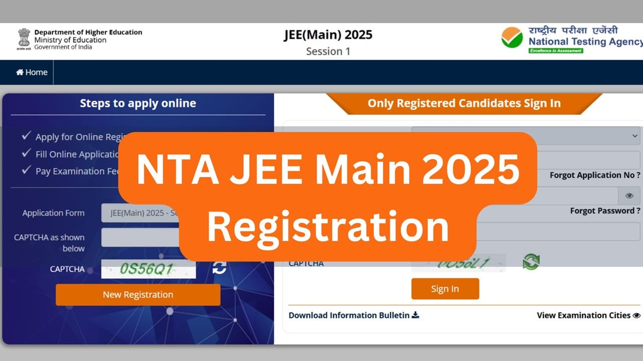 JEE Main 2025 Session 1 Registration Closes Today: Here's the Direct ...