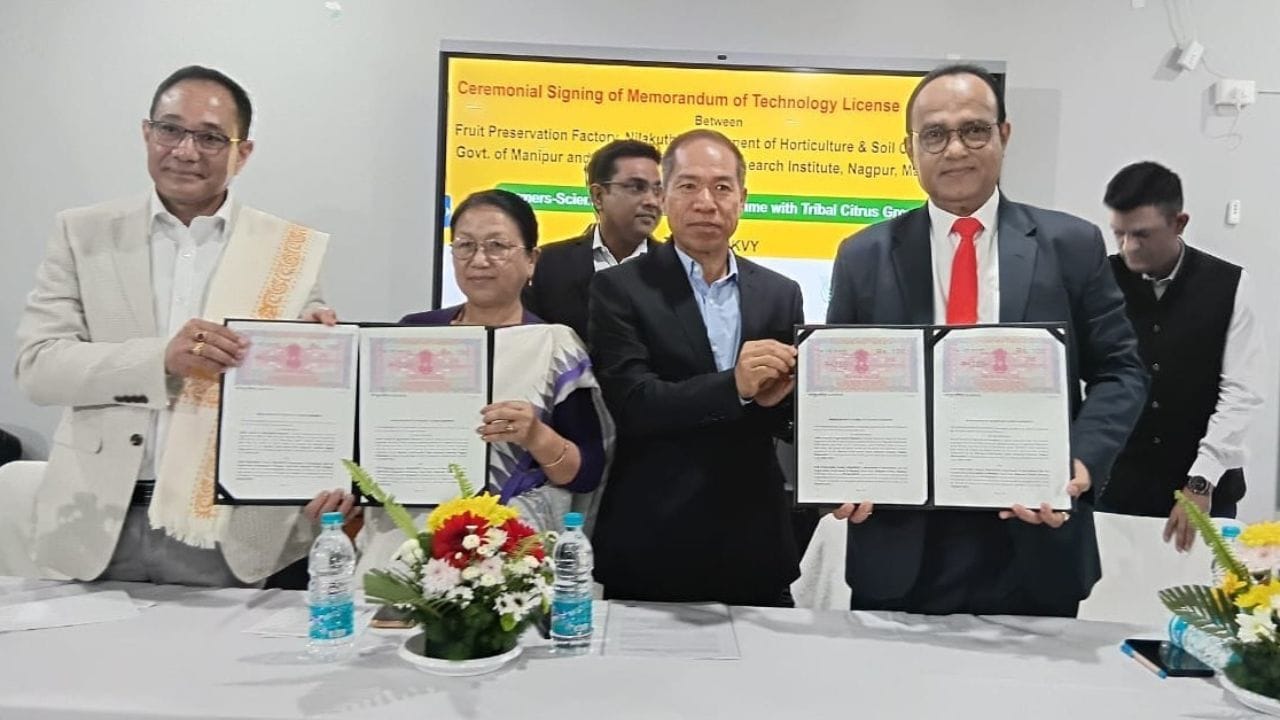 ICAR-CCRI and Magfruit Sign MoA to License Citrus-Based Processed ...