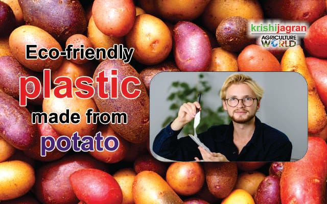 Eco-friendly plastic made from potato starch