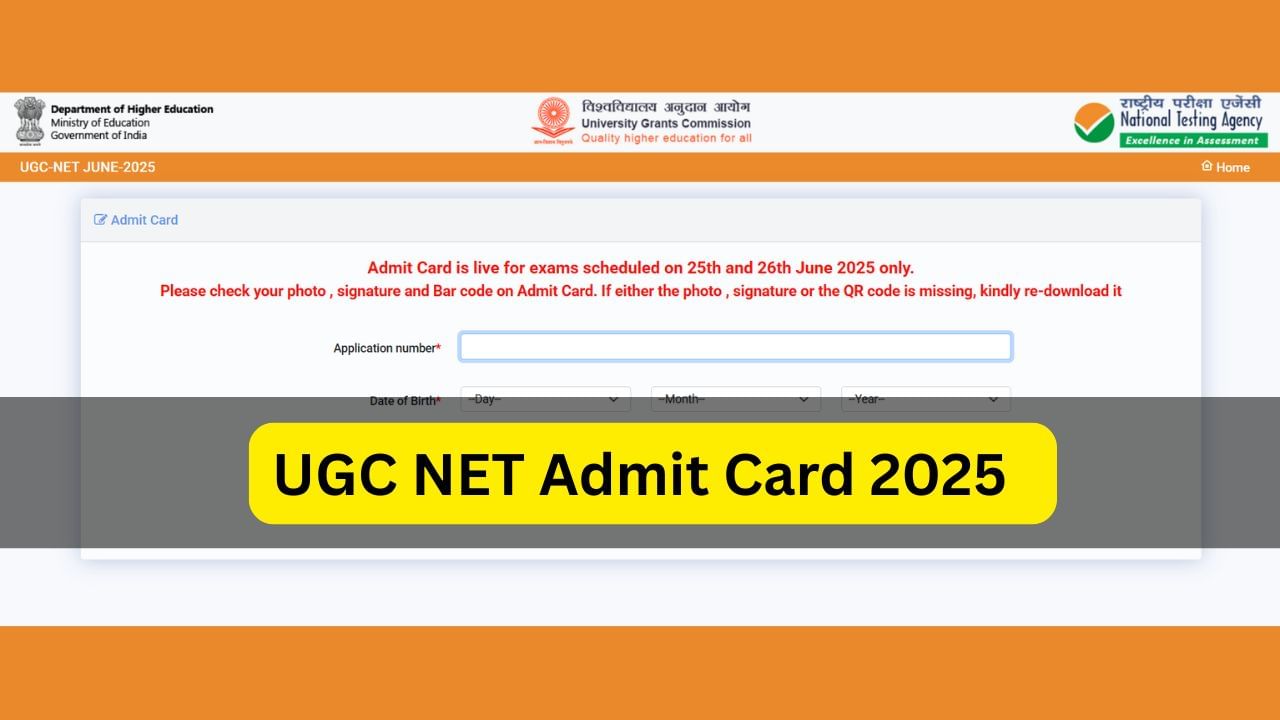 UGC NET June 2025 Admit Card Released at ugcnet.nta.ac.in: Check Direct Link, Exam Details, and ...