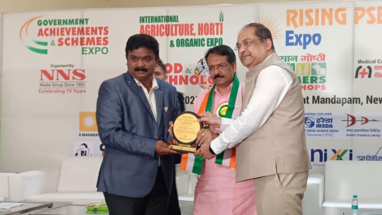 ICAR-NAARM Wins First Prize at International Agriculture, Horticulture ...