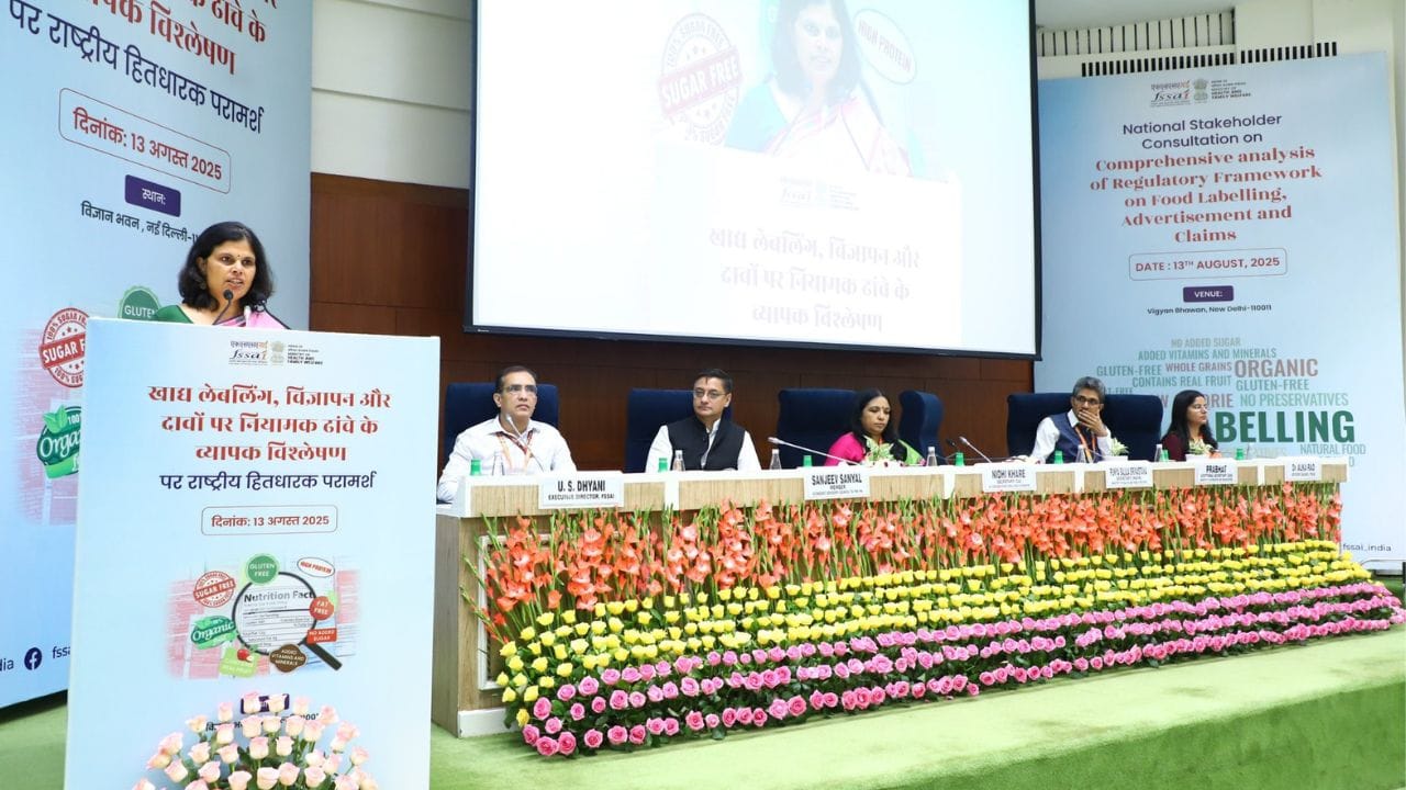 FSSAI Holds National Consultation to Strengthen Food Labelling ...