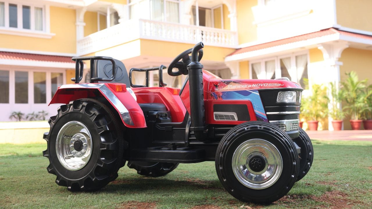 Mahindra Launches Ride-On Electric Toy Tractor for Kids, Combining Fun ...
