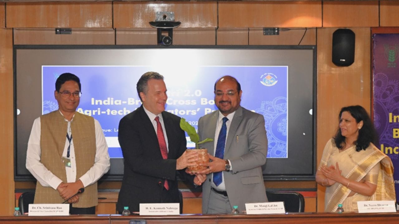 ICAR-IARI Inaugurates Maitri 2.0: India-Brazil Cross Border Agri-tech ...