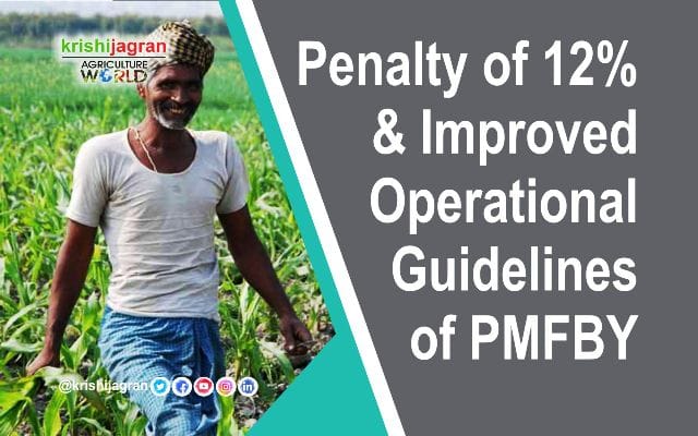 Penalty of 12% & Improved Operational Guidelines of PMFBY