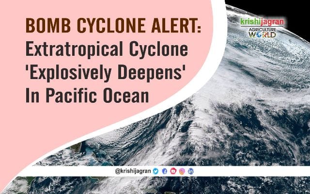 BOMB CYCLONE ALERT: Extratropical Cyclone 'Explosively Deepens' In ...