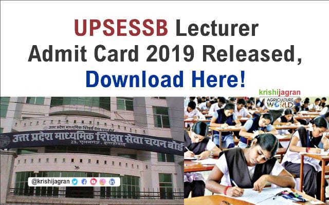 UPSESSB Alert! Download Lecturer Admit Card 2019 & Other Important Things