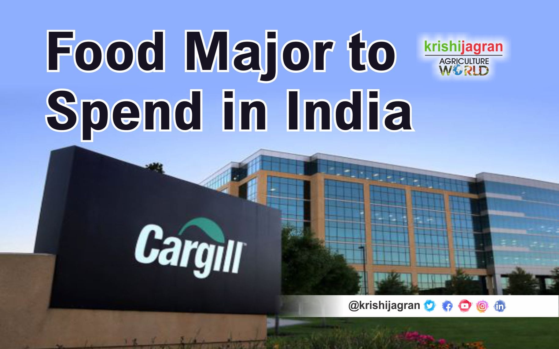 Cargill to invest $20 Million to Establish Premix Plant in Kota