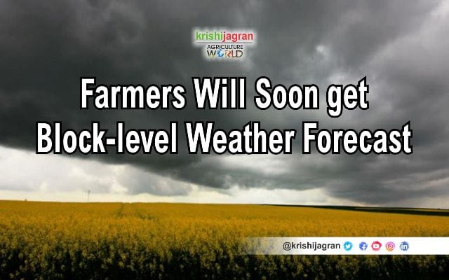 Good News for Farmers: India Meteorological Department to Issue Block ...