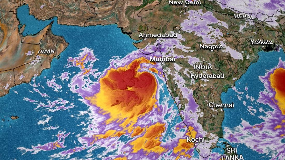 Weather Warning! Cyclone Vayu is Moving towards Oman, Gujarat Still on ...