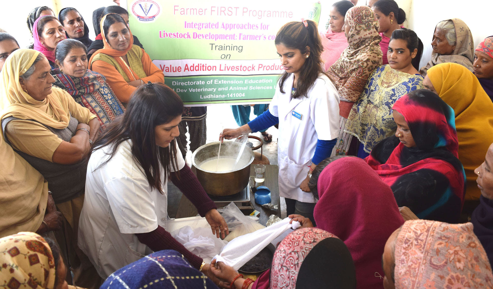 Training programme on Value addition of milk