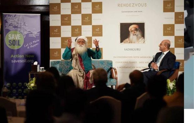 Yoga Guru, Sadhguru Goes on a 100-day Motorbike Mission to Save Soil