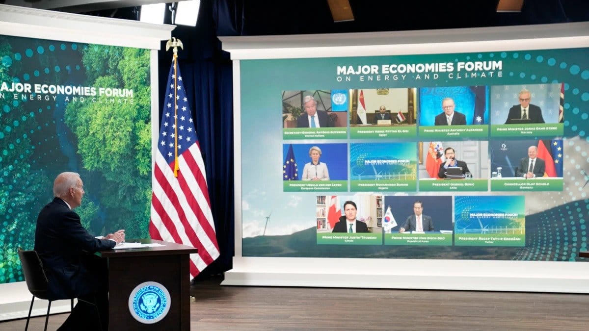 Major Economies Forum on Energy & Climate Held Yesterday