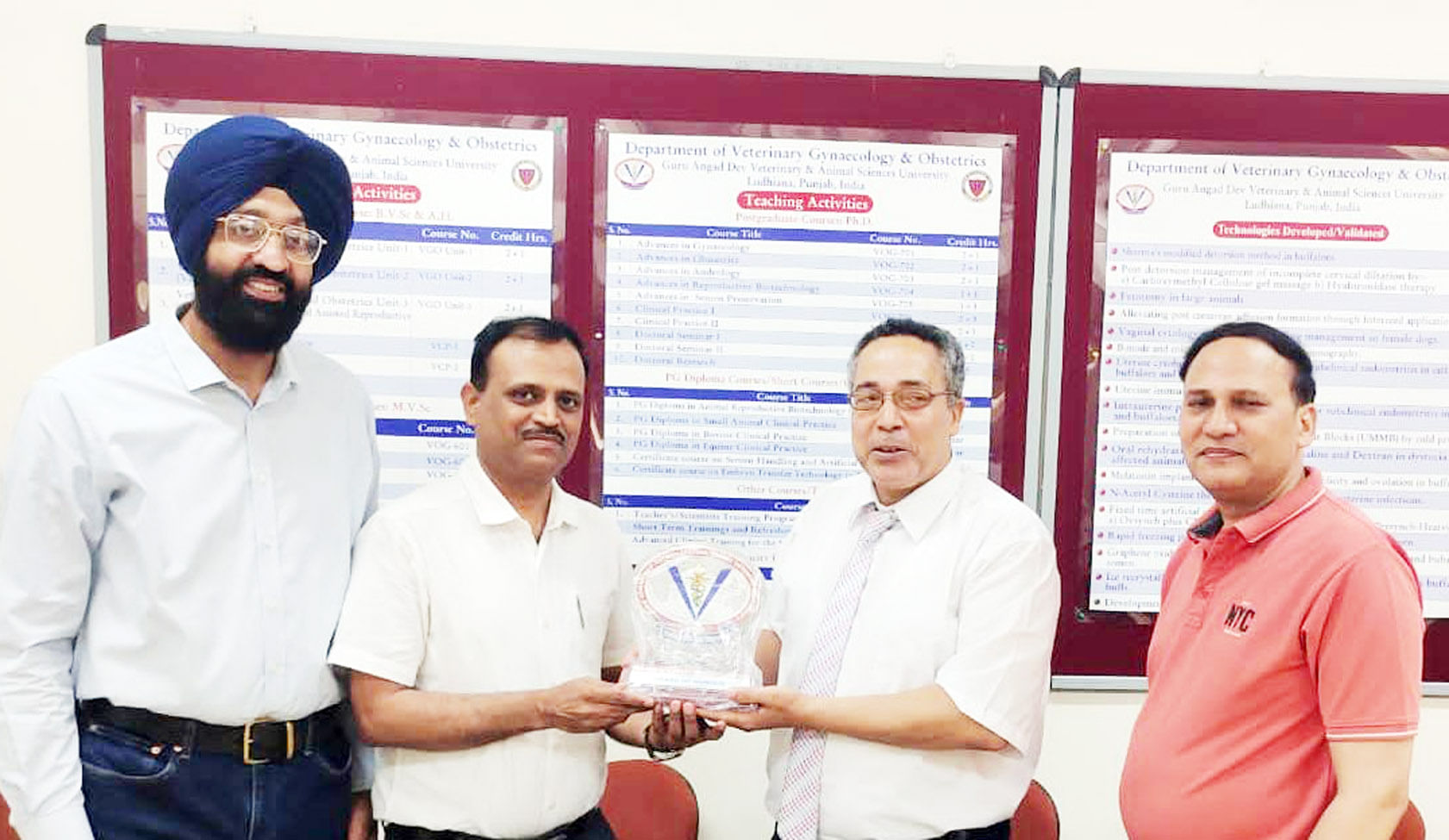Egyptian Scientist Visits Guru Angad Dev Veterinary & Animal Sciences ...