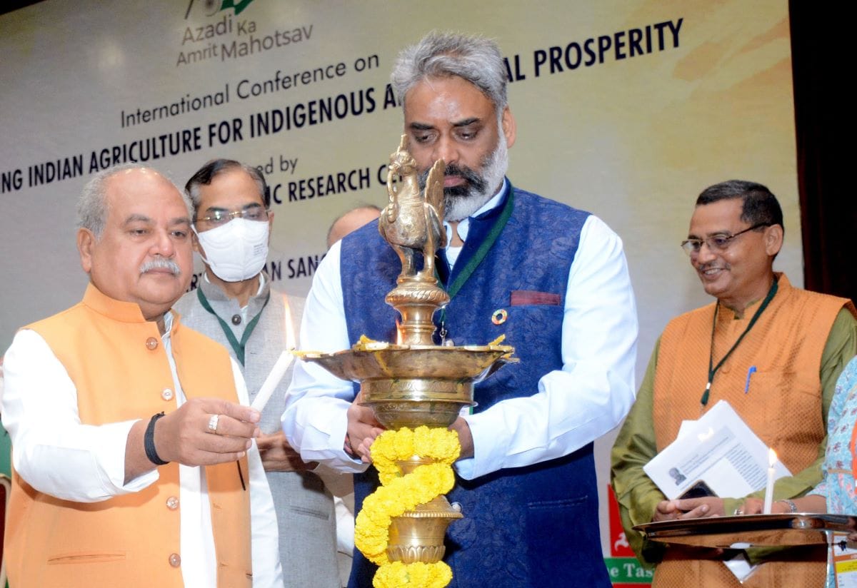 Tomar Inaugurates Int’l Conference on Harnessing Indian Agriculture for ...