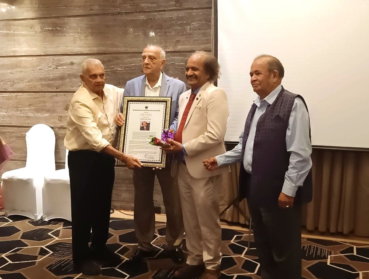 PMFAI Felicitates Dr. G D Yadav at 54th Annual General Meeting in Mumbai