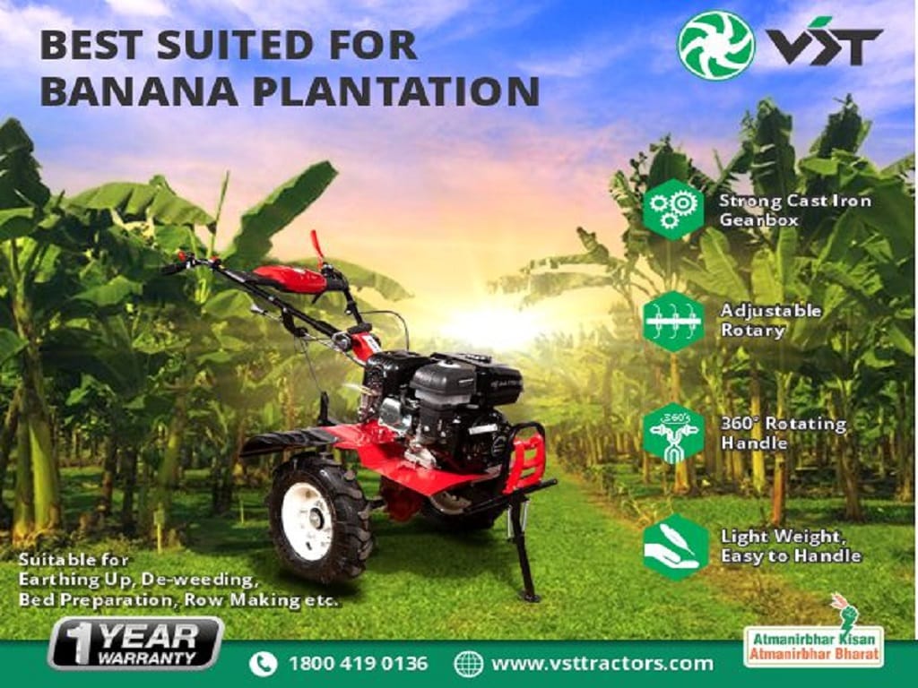 VST FT 50 GE Power Weeder: Perfect Equipment for Preparing Land During ...
