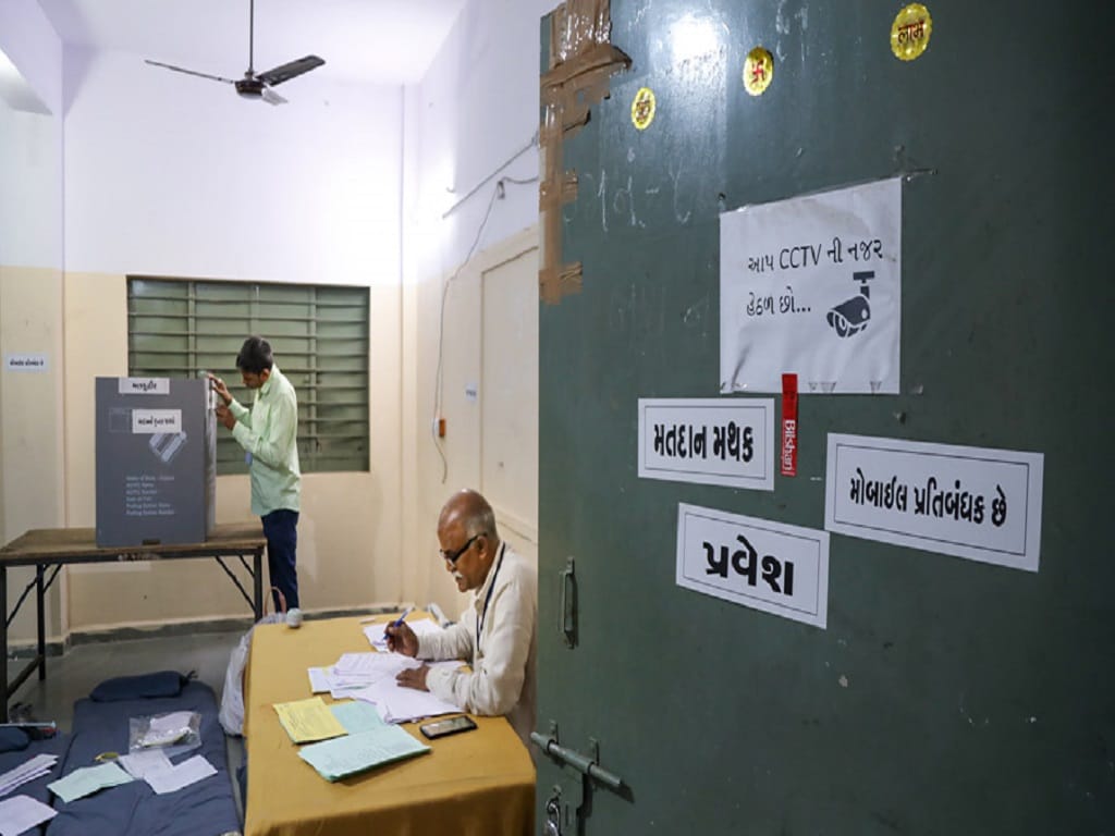 Gujarat Election Updates: Voting Underway At 14,382 Polling Stations