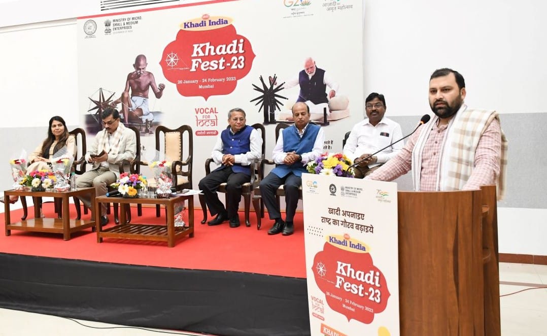 Khadi Fest 2023 Begins at KVIC Headquarters, Mumbai