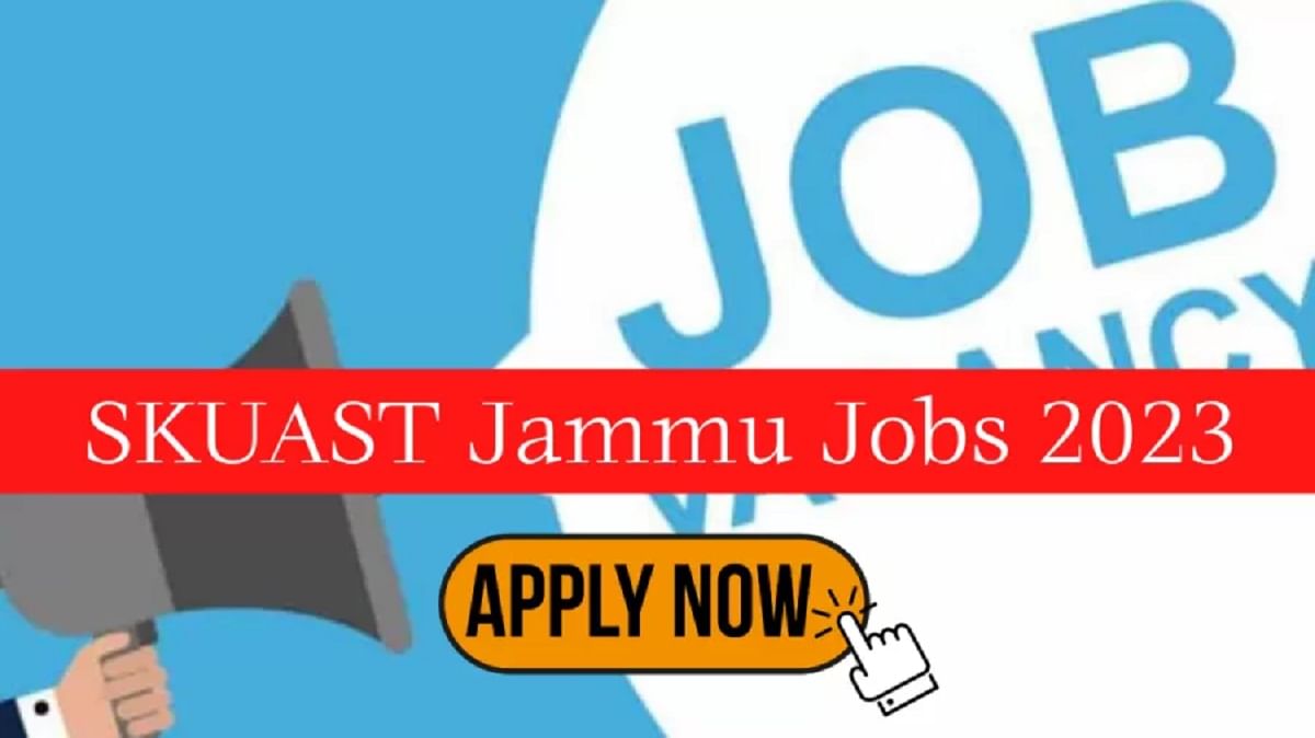 SKUAST Jammu 2023: Golden Opportunity to Become Professor! Complete ...