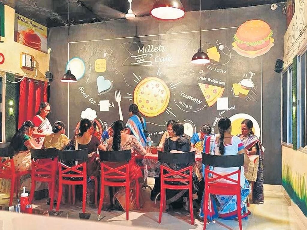 Chhattisgarh’s Maiden Millet Café Empowers Women, Promotes Coarse Grains.