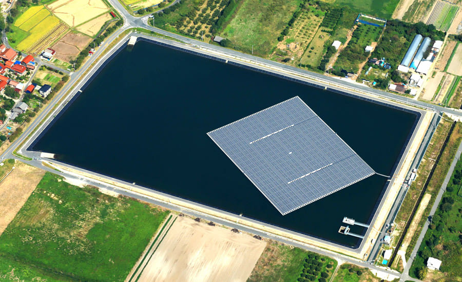 The Benefits of Floating Solar Panels