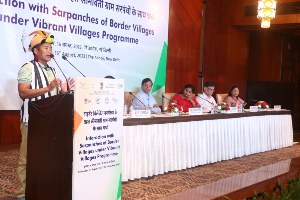 Vibrant Village Programme: Tourism Secretary V. Vidyavathi Holds ...