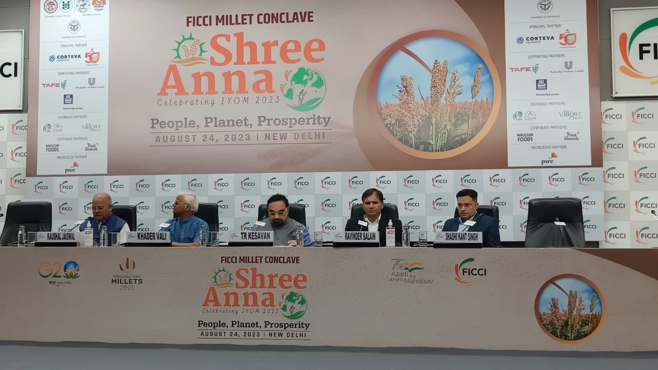 FICCI Shree Anna Millet Conclave Live Updates: Millet Man of India Dr ...
