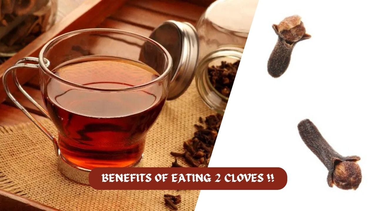 Benefits of 2 Cloves with Lukewarm Water to Strengthen Immunity