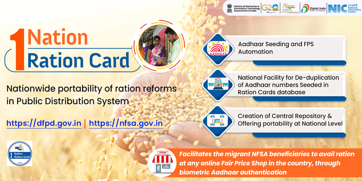 One Nation One Ration Card Marks Significant Milestone with 99.8% ...