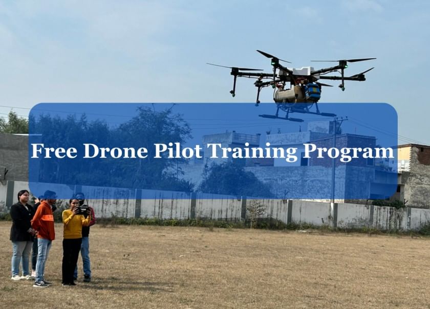 Haryana Govt Launches Free Drone Pilot Training Program for Farmers and ...