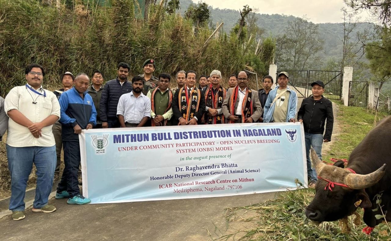 ICAR Officials Strengthen Mithun Conservation Efforts Through Bull ...