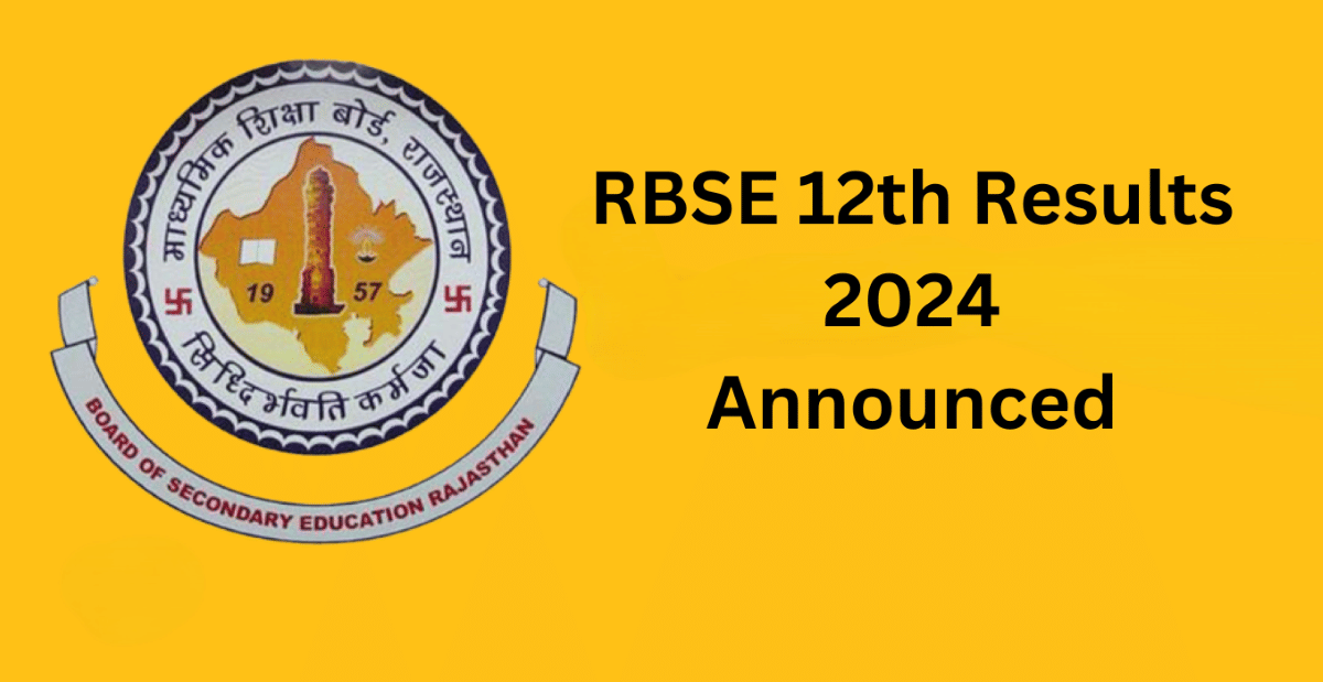 RBSE 12th Results 2024 Announced: Check Your Scores with Direct Link Inside